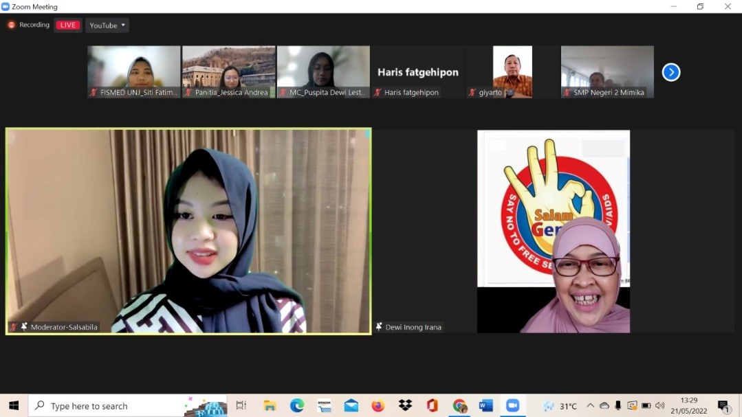UNIVERSITAS NEGERI JAKARTA MENGGELAR WEBINAR NASIONAL “KAMPUS SEHAT ...